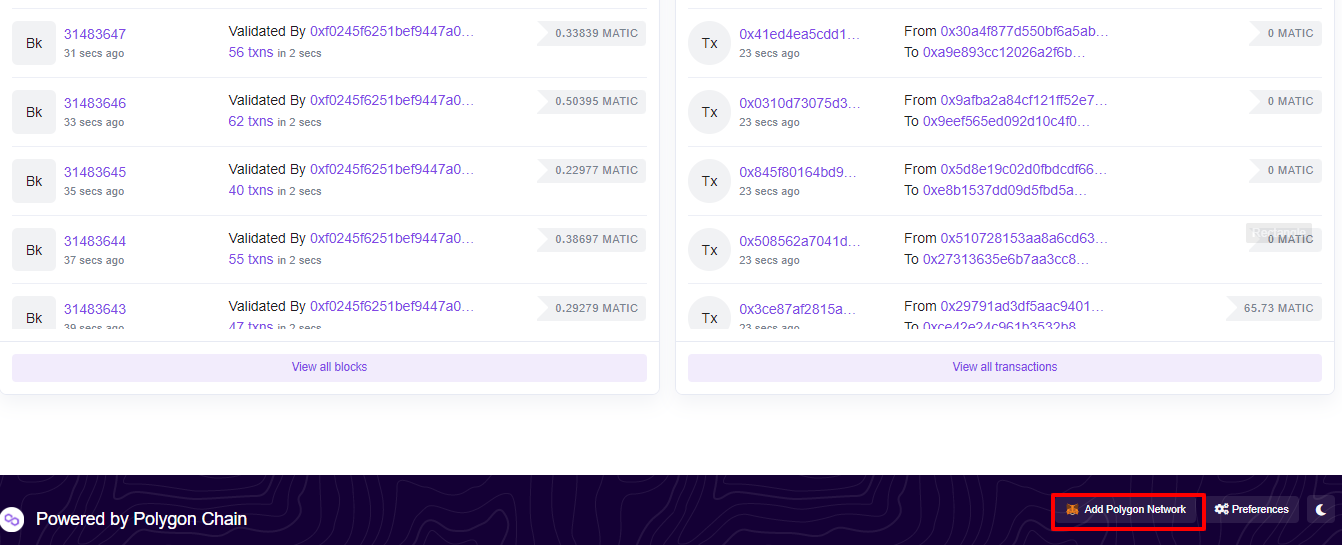 How to add Polygon (MATIC) to MetaMask Wallet