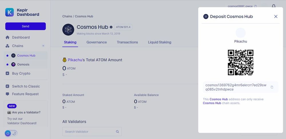 How To Stake Cosmos With Validators