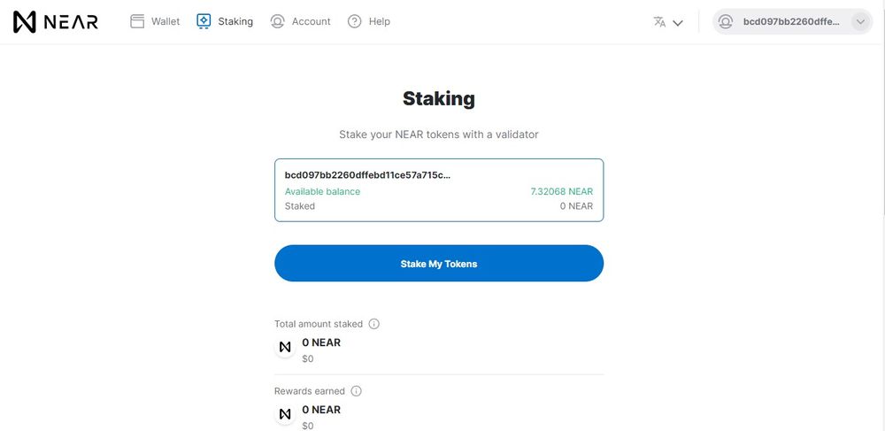 How To Stake Near With Validators: Delegation Guide