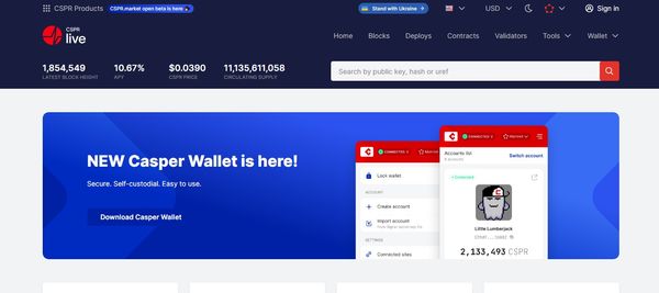 How To Stake Casper With Validators: CSPR Staking Rewards
